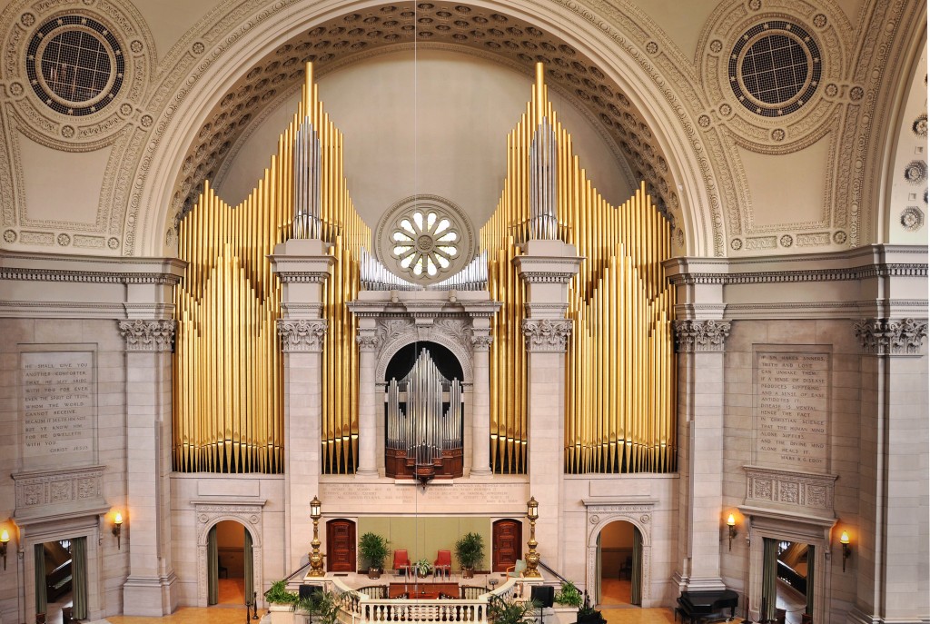 Organ of The Mother Church - Mary Baker Eddy Library