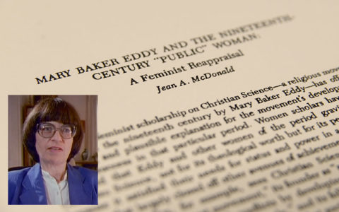 The work of Jean McDonald: an appreciation - Mary Baker Eddy Library